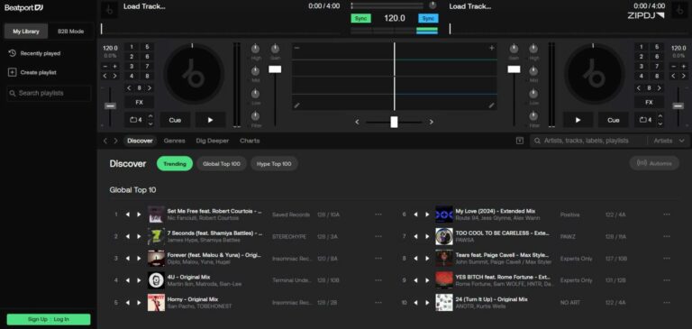 The 10 Best Free DJ Software Apps For 2026 (Reviewed) | ZIPDJ