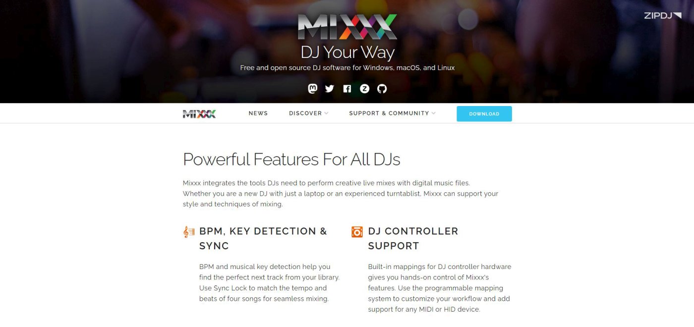 The 10 Best Free DJ Software Apps For 2026 (Reviewed) | ZIPDJ