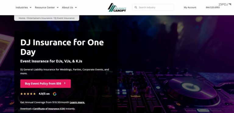 The 10 Best DJ Insurance Companies (Reviewed For 2026) | ZIPDJ