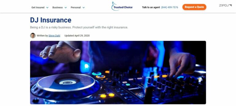 The 10 Best DJ Insurance Companies (Reviewed For 2026) | ZIPDJ